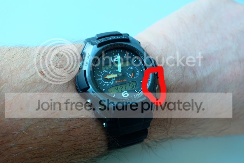 gw2500b stuck in t2 mode...i think :/ | WatchUSeek Watch Forums
