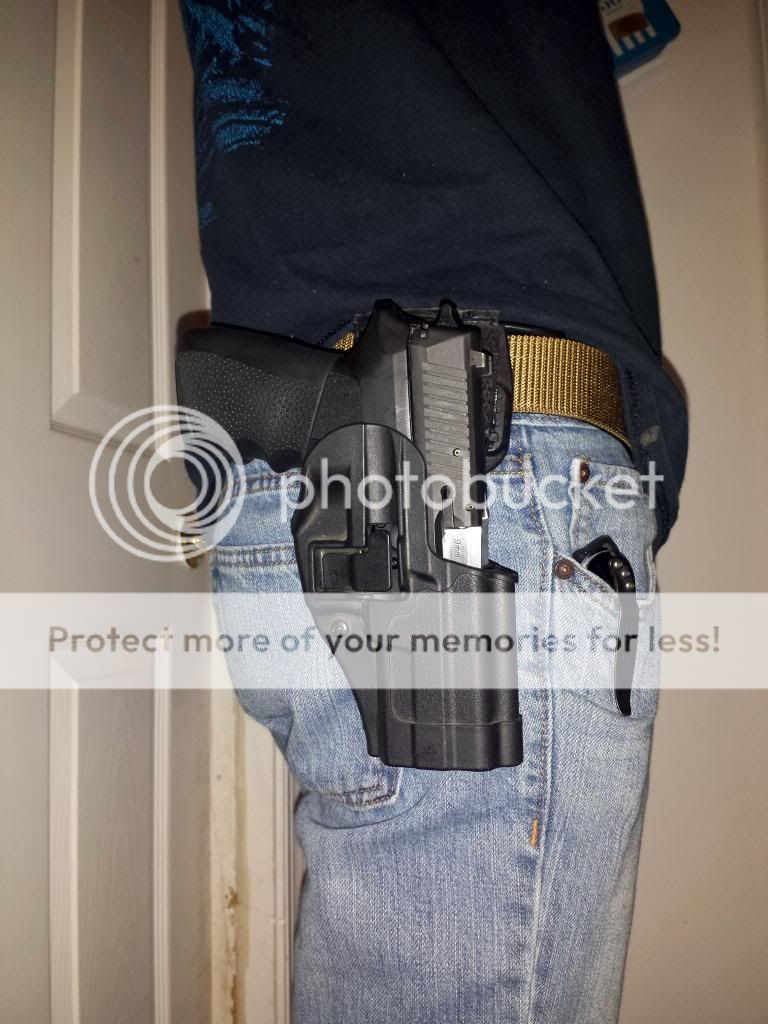 Custom SERPA mid-ride paddle holster | OpenCarry.org - A Right ...